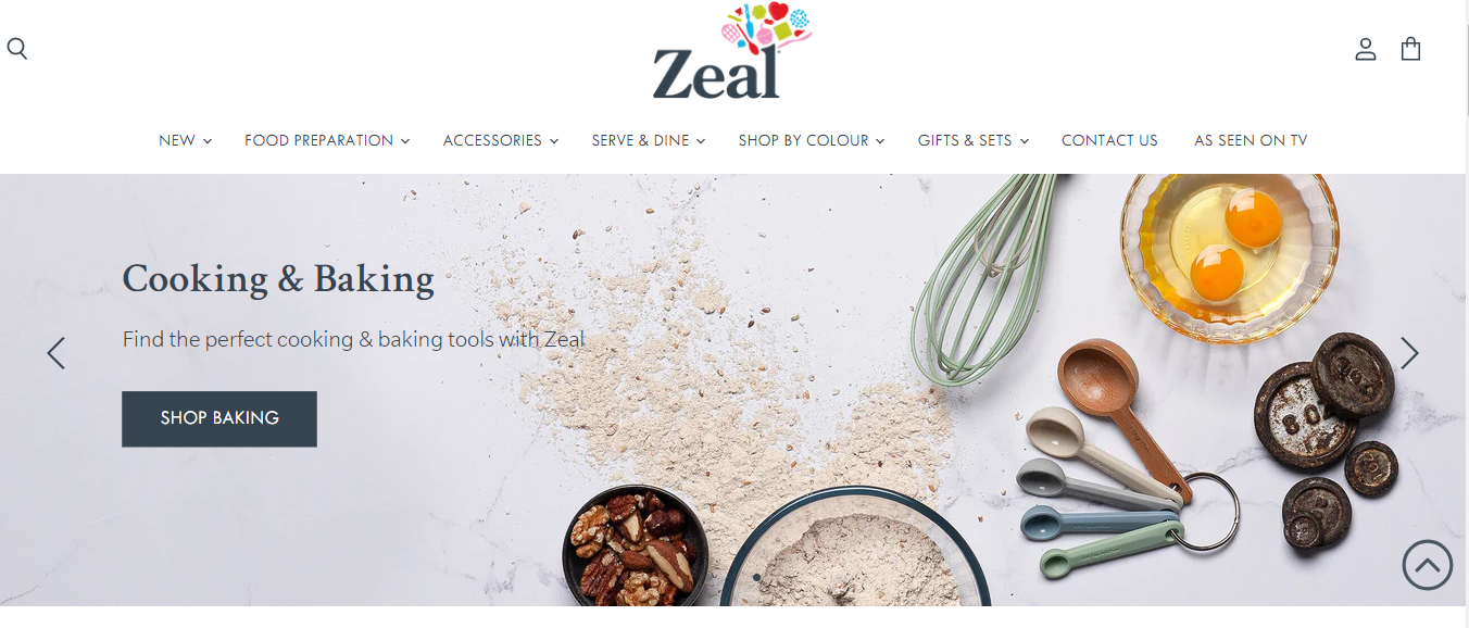 15+ Best Kitchenware Website Design Inspiration - ColorWhistle