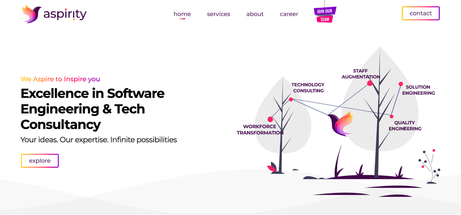 Aspirity | Wordpress Website Development | Case Studies ColorWhistle™