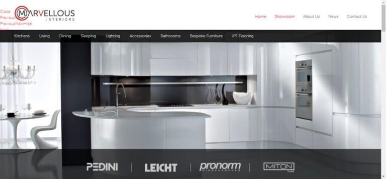 28+ Best Kitchenware & Furniture Website Design Inspiration - ColorWhistle