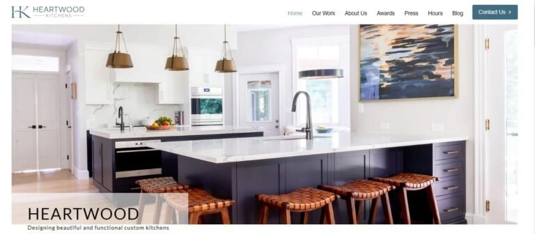 17+ Online Kitchen Furniture Website Design Ideas & Examples