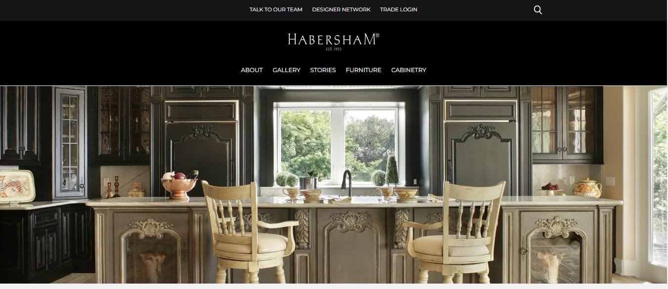 17+ Online Kitchen Furniture Website Design Ideas & Examples