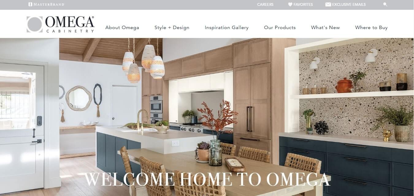 17+ Online Kitchen Furniture Website Design Ideas & Examples