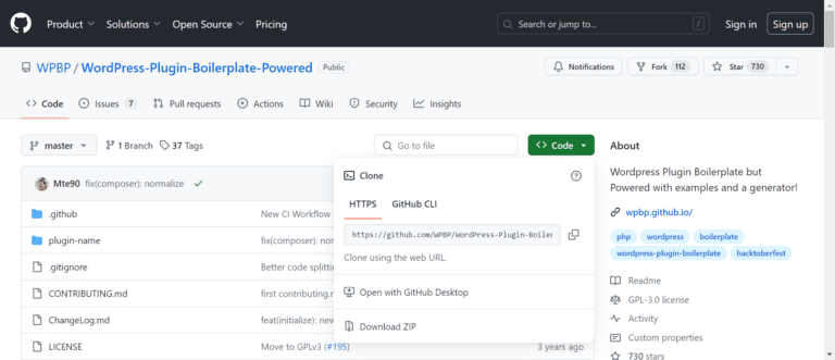 WP Plugin Development Using Boilerplate - ColorWhistle