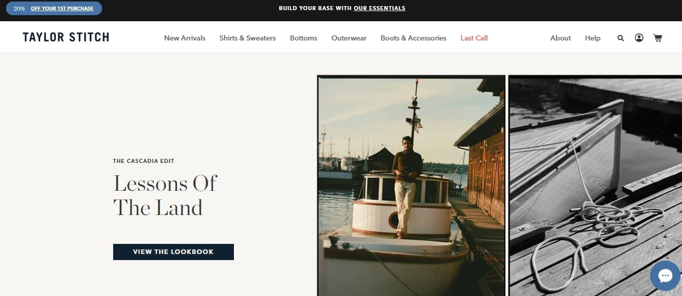 Shopify Store Design Inspirations for Clothing Brands