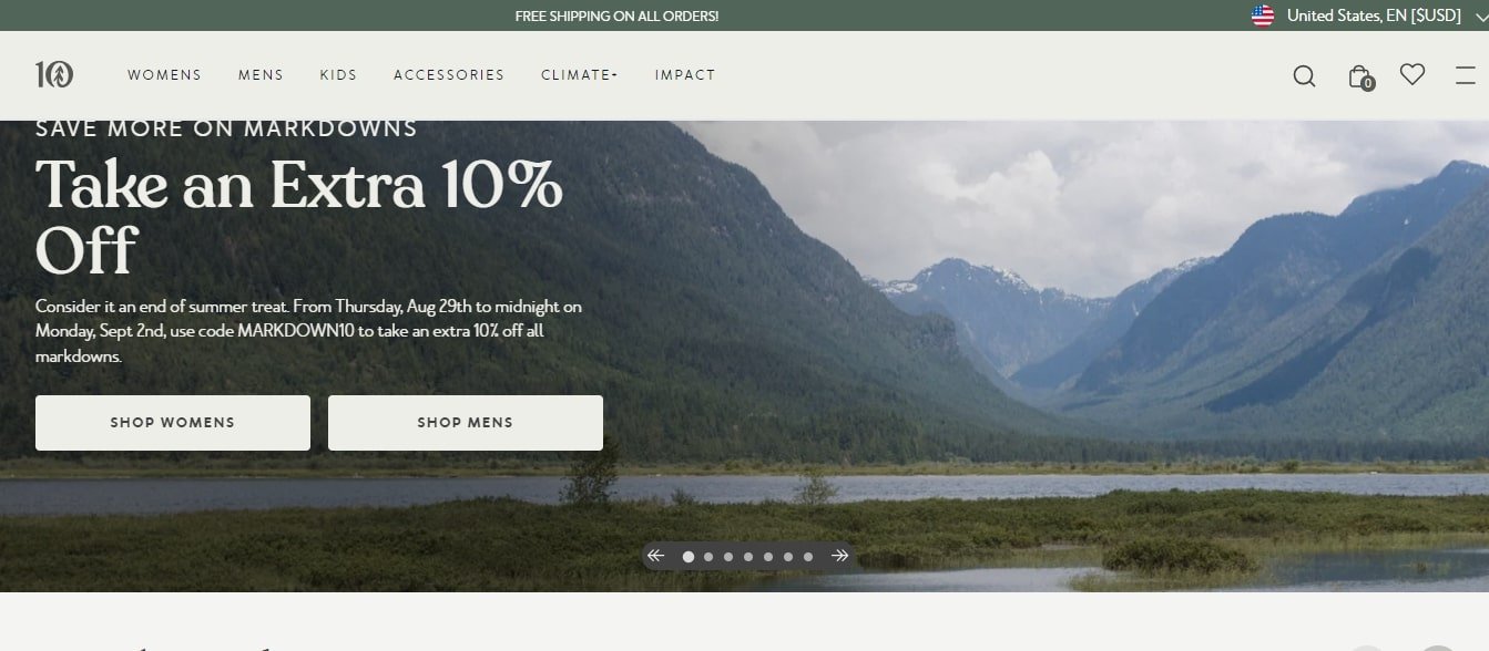 Shopify Store Design Inspirations for Clothing Brands