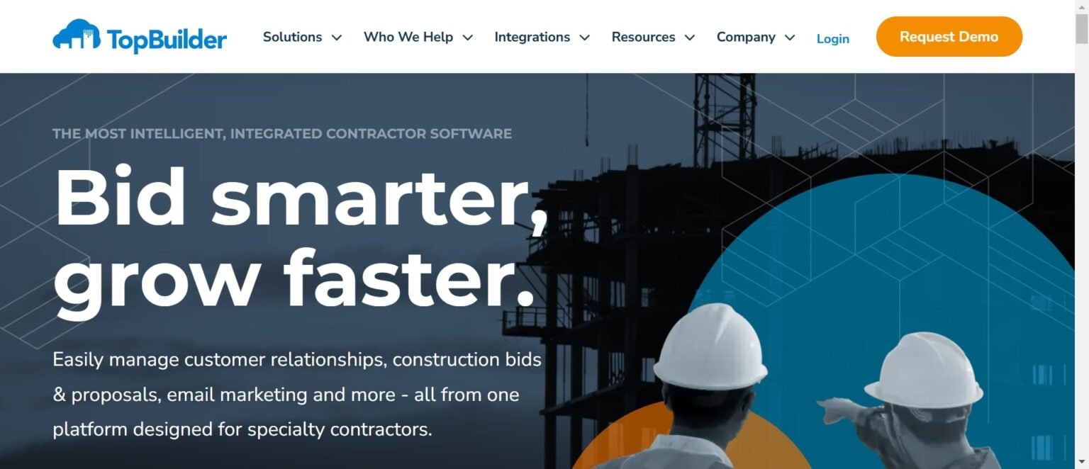 Best CRM Software for Construction companies