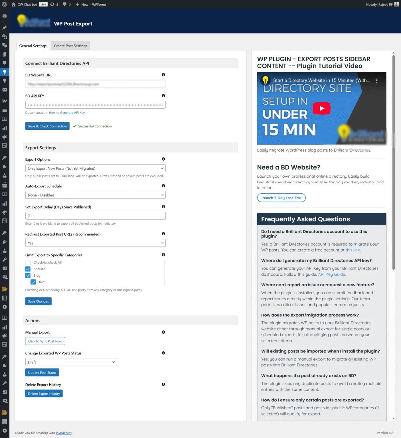 Seamless Post Export to Directory Website via API | Case Study