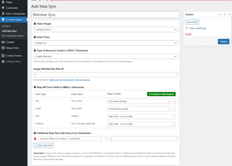 Automating Form Submissions to a Client's Directory via API Integration ...